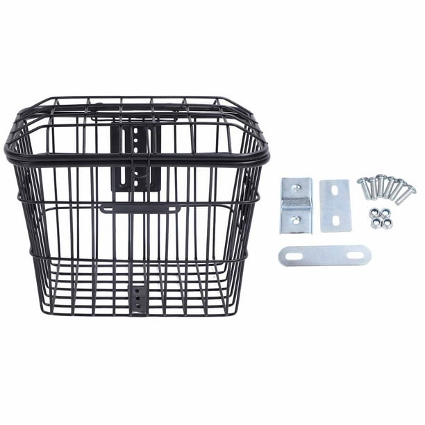 Electric Bike Basket Electric Bike Basket Metal Bike Rear Storage ...