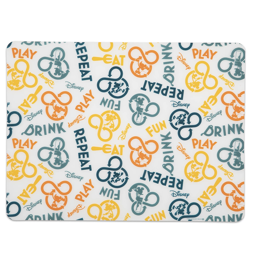 Disney Parks Mickey Repeatables Reusable Silicone Placemat New with ...