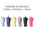 25 oz Leakproof Travel Tumbler with Handle and Flexible SoftSip Straw ...