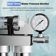 Vortopt U1 Under Sink Water Filter - Stainless Steel, 0.01μm, 5-Stage ...