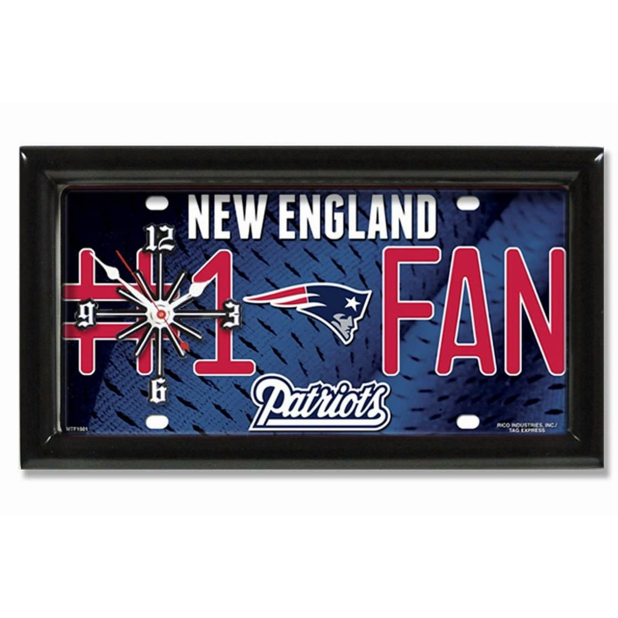 Click here for Gtei Nfl New England Patriots Wall Clock prices