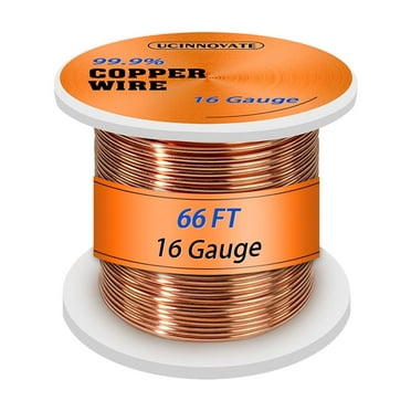 0.3 mm/28 Gauge Copper Wire for Jewelry Making, 49.2FT Copper Beading ...