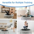 Infans 38" Mini Folding Trampoline Portable Recreational Fitness ...