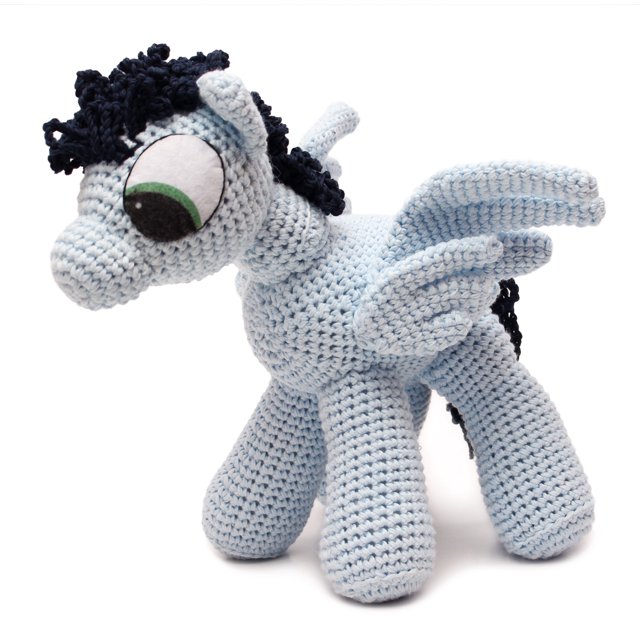 Applejack Pony Handmade Amigurumi Stuffed Toy Knit Crochet Doll VAC ...