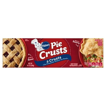 Great Value 9-Inch Pie Crusts Ready to Bake 15oz 2 Count for Pies and ...