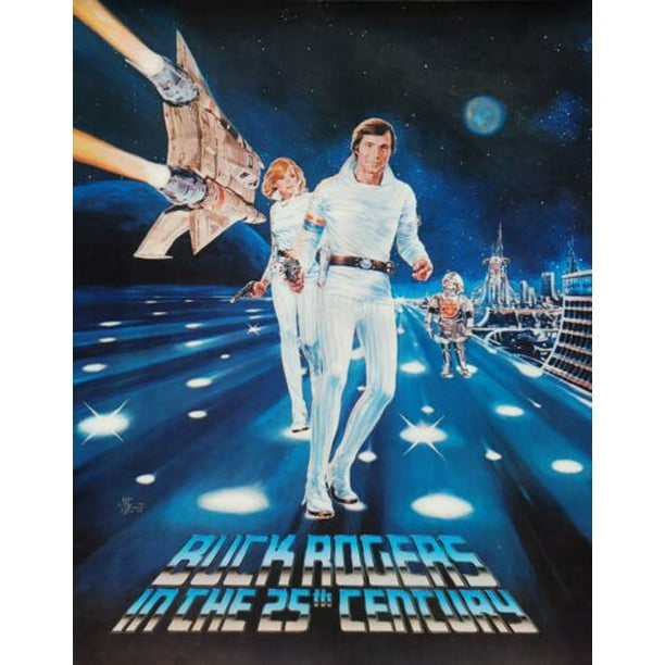 Buck Rogers Poster Metal Sign 8Inx 12In Metal Art Print 8x12 Multi ...