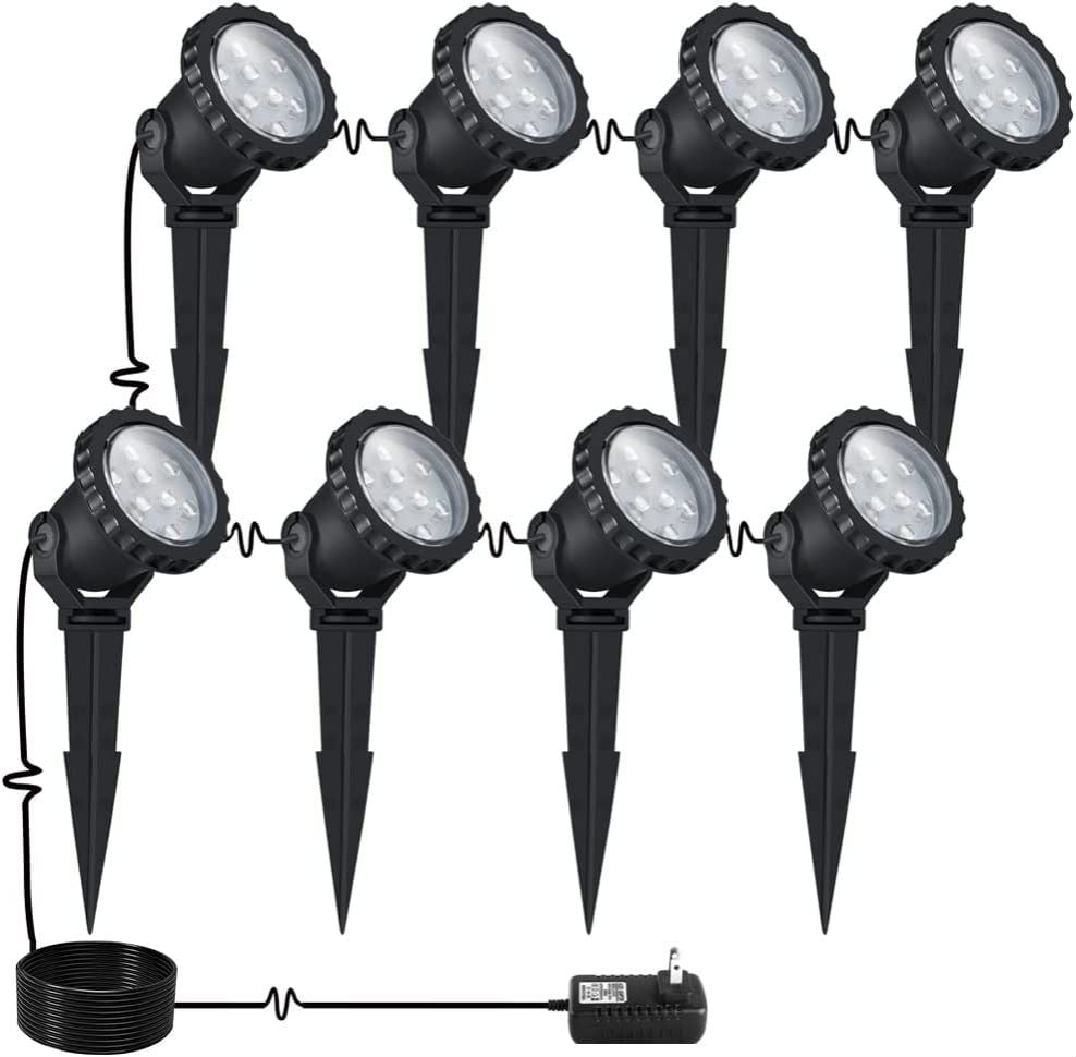 24W LED landscape light Outdoor Landscape Spotlights with Spike Stand ...