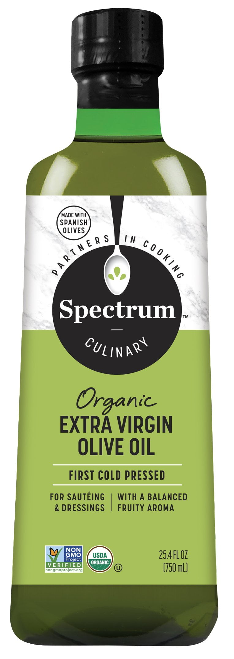 Spectrum Organic Extra Virgin Olive Oil, 25.4 Oz - Walmart.com
