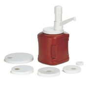 Winco Pump Kit with Standard Pump and 5 Lids,White,Medium - Walmart.com
