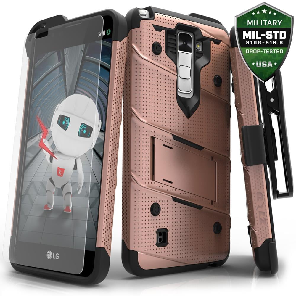 ZIZO BOLT Series LG Stylo 2 Plus Case Military Grade Drop Tested with ...