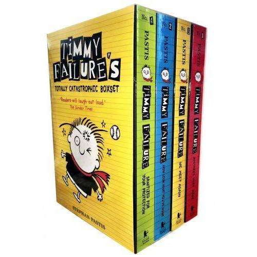 Timmy Failure Totally Catastrophic 4 Books Collection Box Set, We Meet ...