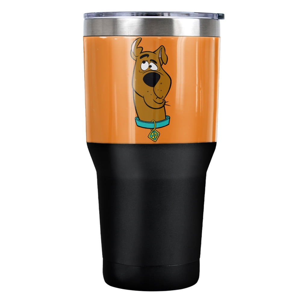 Scooby Doo! Confused Stainless Steel Tumbler 30 oz Coffee Travel Cup ...