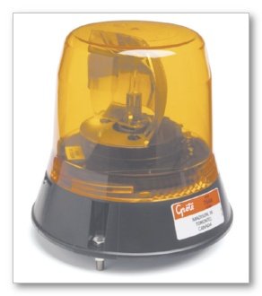 grote 76443 low profile yellow revolving beacon light - Walmart.com