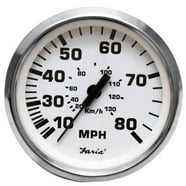 Yamaha Boat Speedometer Gauge VDO-SPEED-50-00 | Knots 3 3/8 Inch Black ...