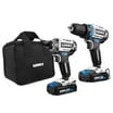 HART 20-Volt Brushless Impact Driver Kit (1) 20-Volt 2.0Ah Lithium-ion ...