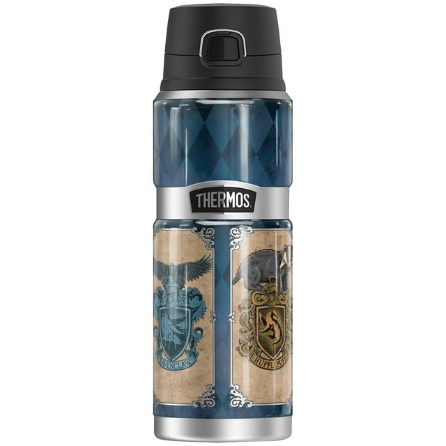 Harry Potter Hogwarts Houses THERMOS STAINLESS KING Stainless Steel ...