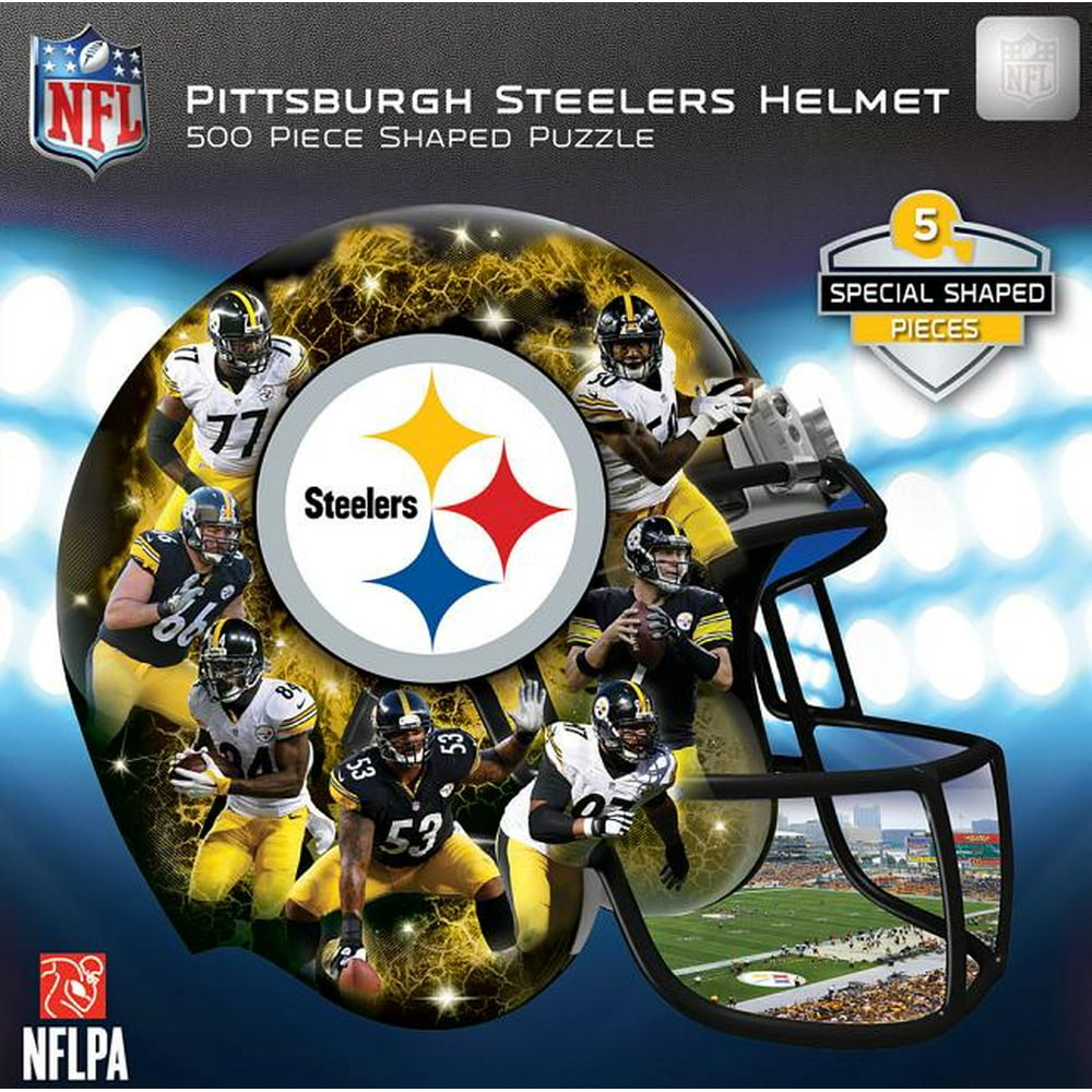 NFL Pittsburgh Steelers 500pc Shaped - Walmart.com - Walmart.com