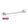 Delta 41724 24" Transitional Decorative ADA Grab Bar, Chrome - Walmart.com