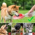 Portable Dog Water Bottle Adapter for Standard Bottles, Silicone Pet ...