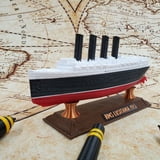 RMS Lusitania Floating Bathtub Model with Stand - Walmart.com