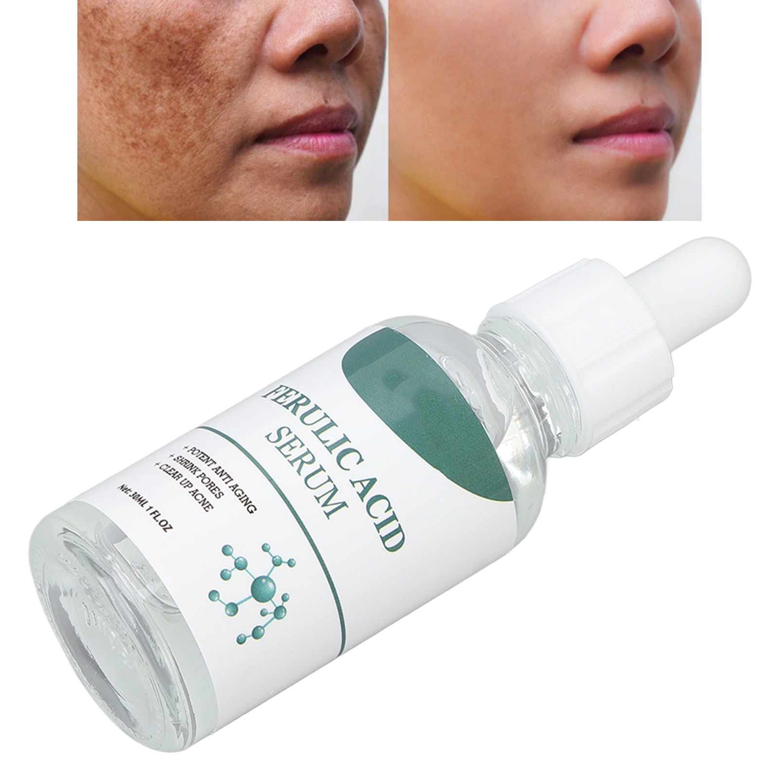 Suero natural de vitamina C para la cara suero de ácido ferúlico con ...