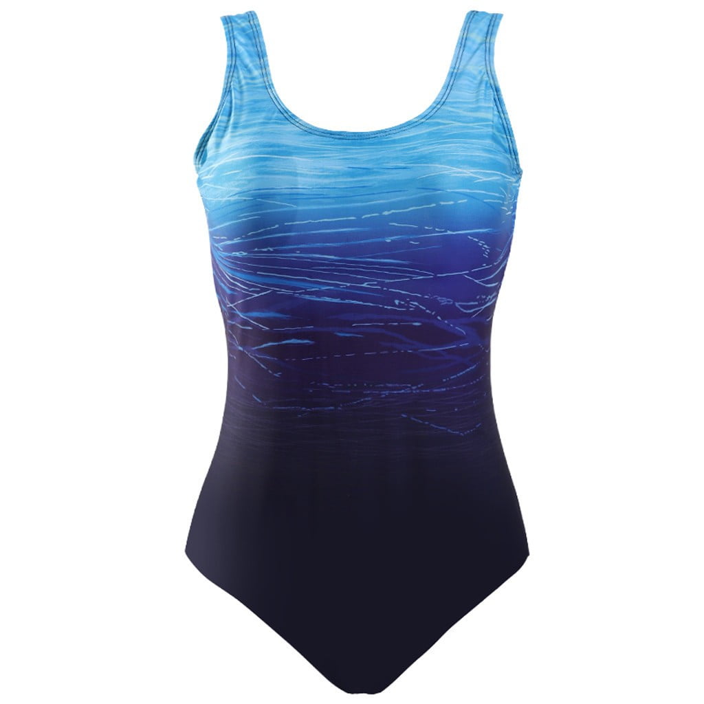 Click here for Baikeli Women One Piece Swimsuits Crewneck Bathing... prices