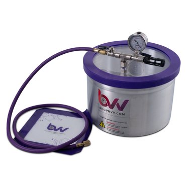 BENTISM 2 Gallon Vacuum Chamber, Transparent Acrylic, Airtight ...