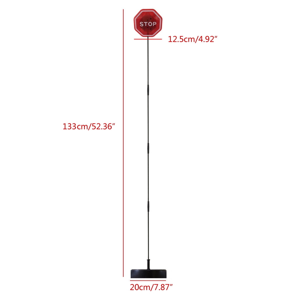 GENEMA Car Flashing LED Light Garage Parking Signal Stop Sign LED Stop ...