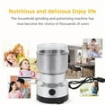 CACAGOO Coffee Grinder Household Mini Stainless Steel Electric Herb ...