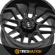 Motiv 423B Magnus Black Wheel Rim, 20" x 9" 8 x 170mm 18mm, 423B ...