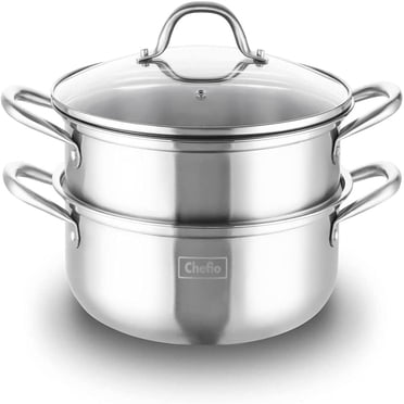Cuisinart Chef's Classic Stainless Steel 4-Piece 12-Quart Pasta/Steamer ...