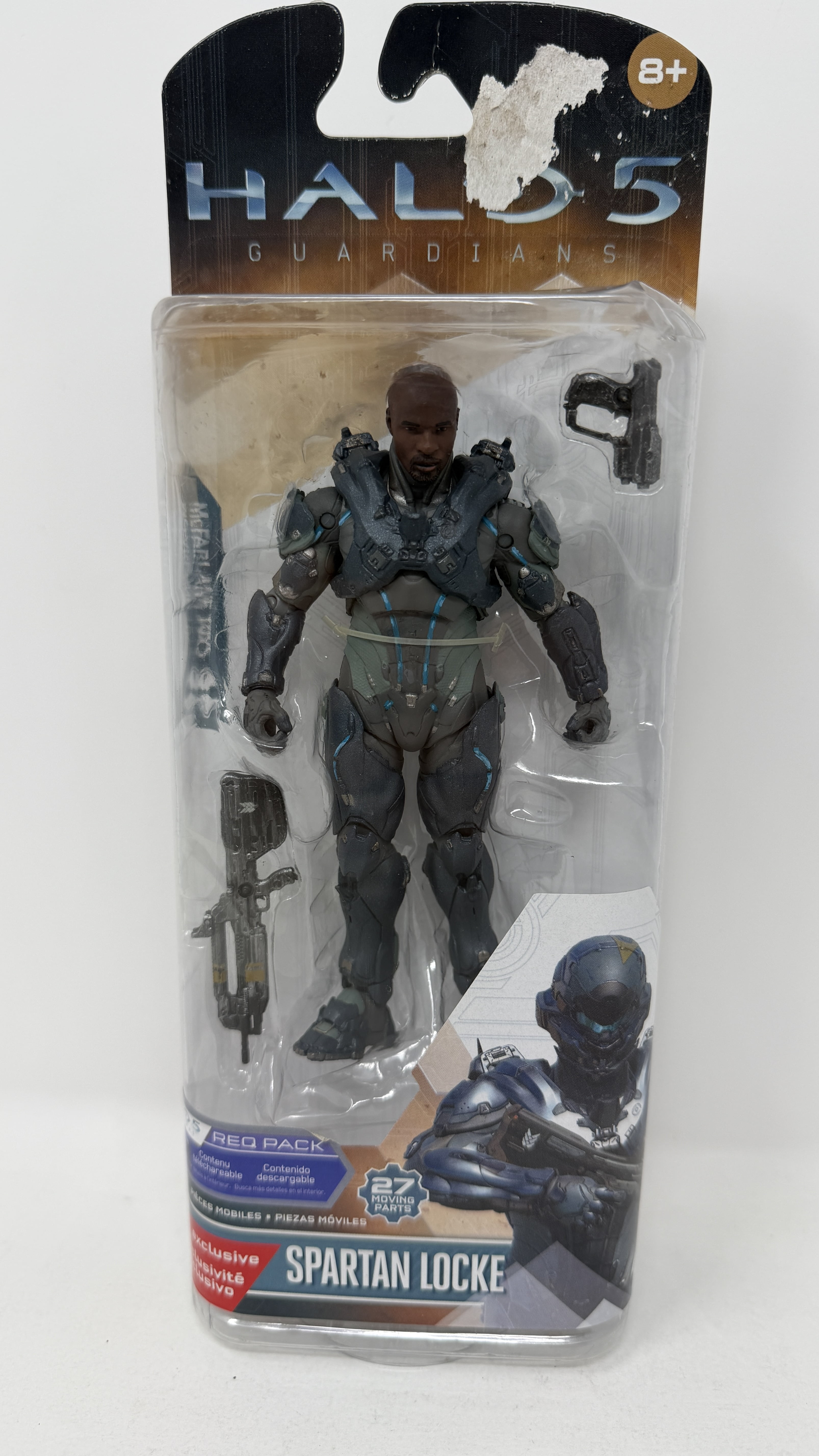 McFarlane Halo Guardians Spartan Locke Action Figure [No Helmet ...