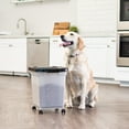 IRIS USA 25 Lbs / 32.5 Qt WeatherPro Airtight Pet Food Storage ...
