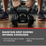 Adjustable PowerPress Kettlebell Handle - Black Grip - Fitness ...