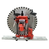 Electric Concrete Cutting Machine Quickly Disassemble Track Concrete ...