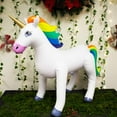 Jet Creations Inflatable unicorn 40" Long - Walmart.com