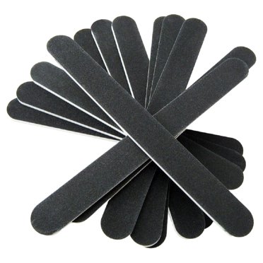 TSV 10pcs Nail Filer Set, 100/180 Grit Double-Sided Emery Board, Home ...