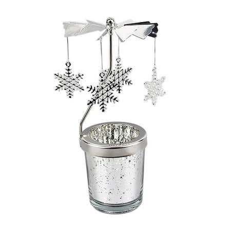 Rotating Candle Holder Centerpieces Decor Tray Ornament Candleholder ...