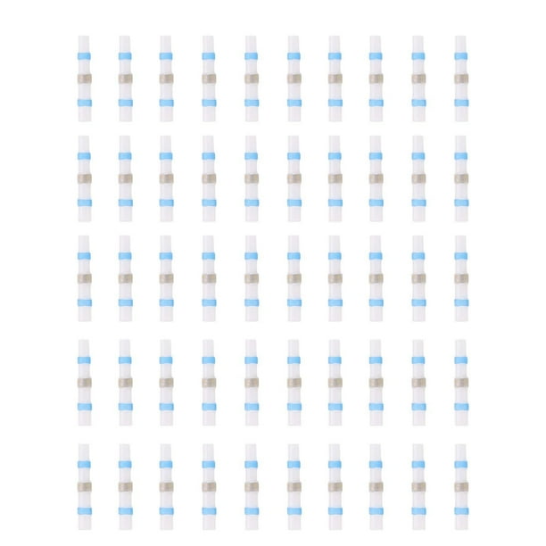 Heat Shrink Tube, Hot Melt Waterproof Terminals Hot Melt Insulated Wire Connector Heat Shrink ...