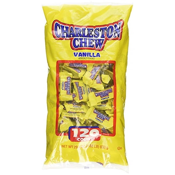 Charleston Chew Big Bag (120 Piece) Vanilla 29.4oz. - Walmart.com