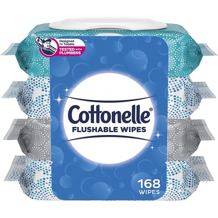 Cottonelle Flushable Wipes Septic Safe