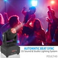 PYLE PDJLT40 - Multi-Color LED Stage Light - DJ Sound & Studio Lighting ...