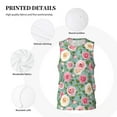 Xecao Rose Flowers print basketball shirt for both men and women, a ...