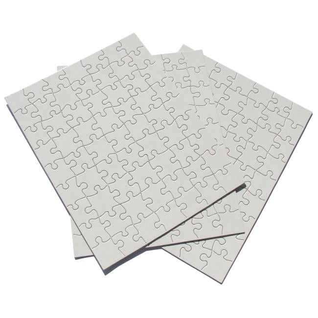 8.5 x 11 in. Puzzle-It Blank Puzzles - 63 Piece - 12 Per Pack - Walmart.com