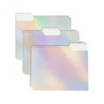 U Brands Decorative File Folders, Set of 6, Lucent Dreams, 1/3-Cut Tabs ...