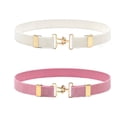 Adjustable Stretch Belt For Girls And Boy Metal Closure Waistband ...