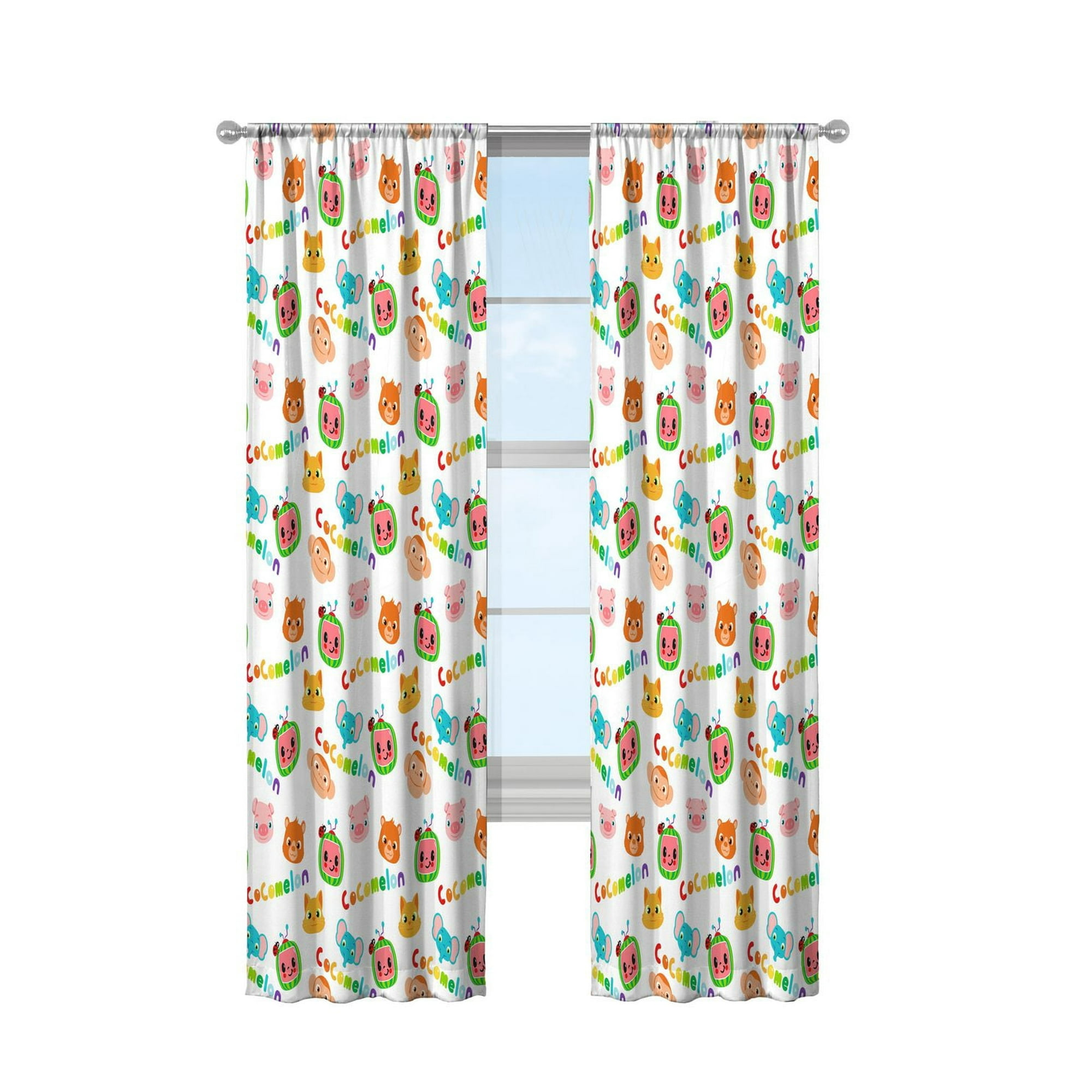 Click here for Cocomelon Animals Room Darkening Window Panels  Se... prices