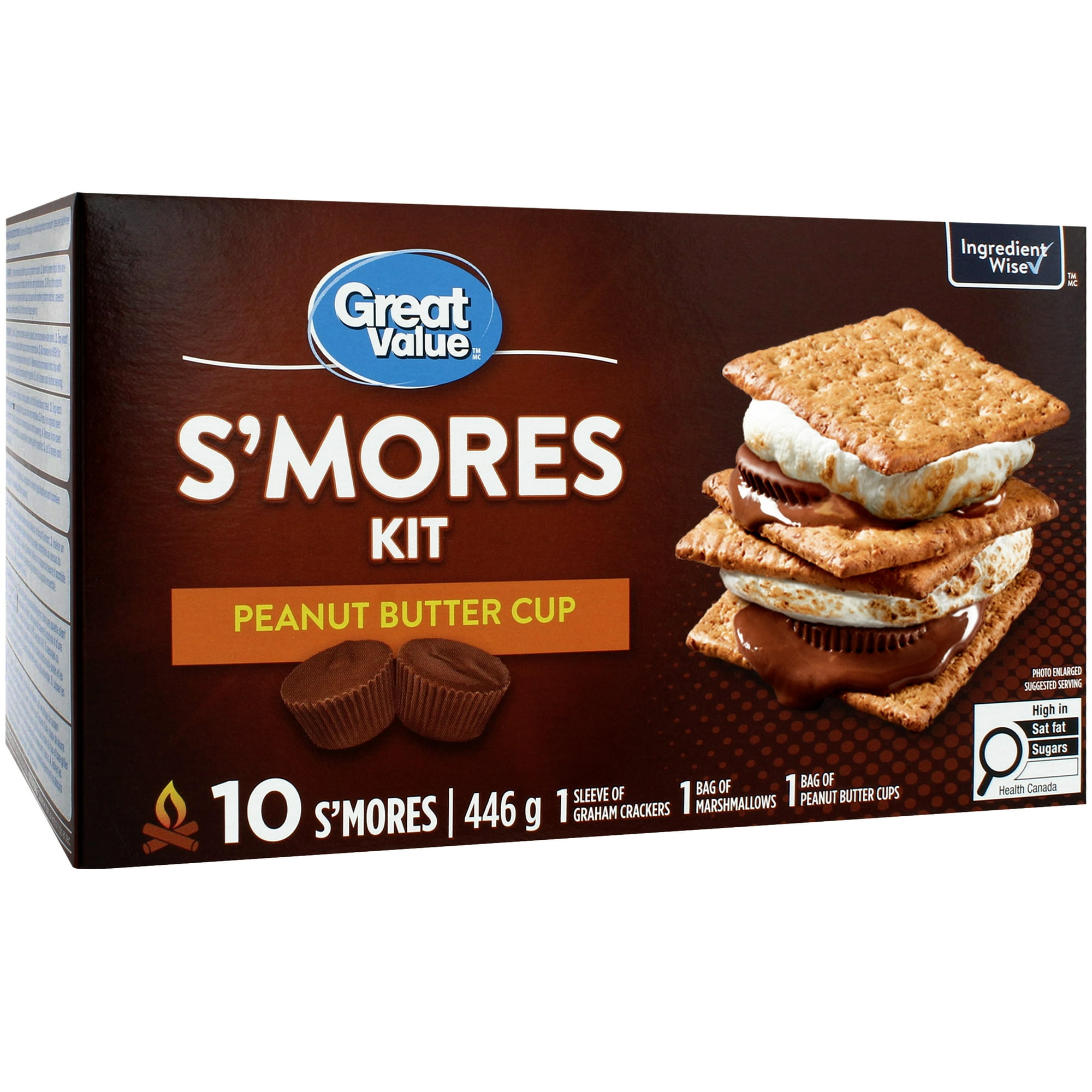 Click here for Great Value Peanut Butter Cup Smores Kit 446 prices