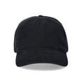 George Men's Solid Cotton Twill Baseball Cap Black Soot Adjustable ...