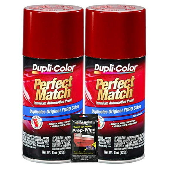Dupli-Color Perfect Match Automotive Paint Ford Ruby Red Metallic ...
